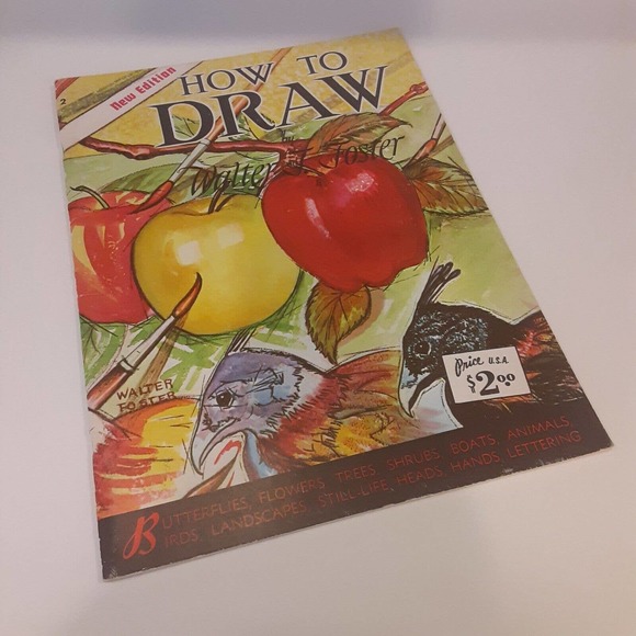 Accents | Vintage Walter T Foster How To Draw Art Manual Usa | Poshmark